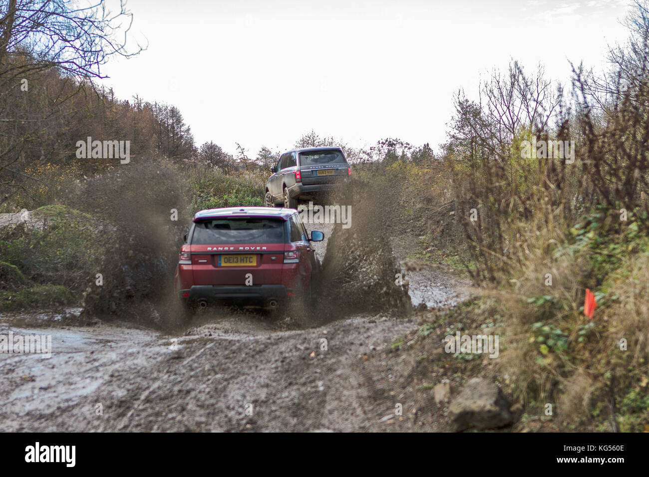Range Rovers, Sport and Full Fat Stock Photo - Alamy