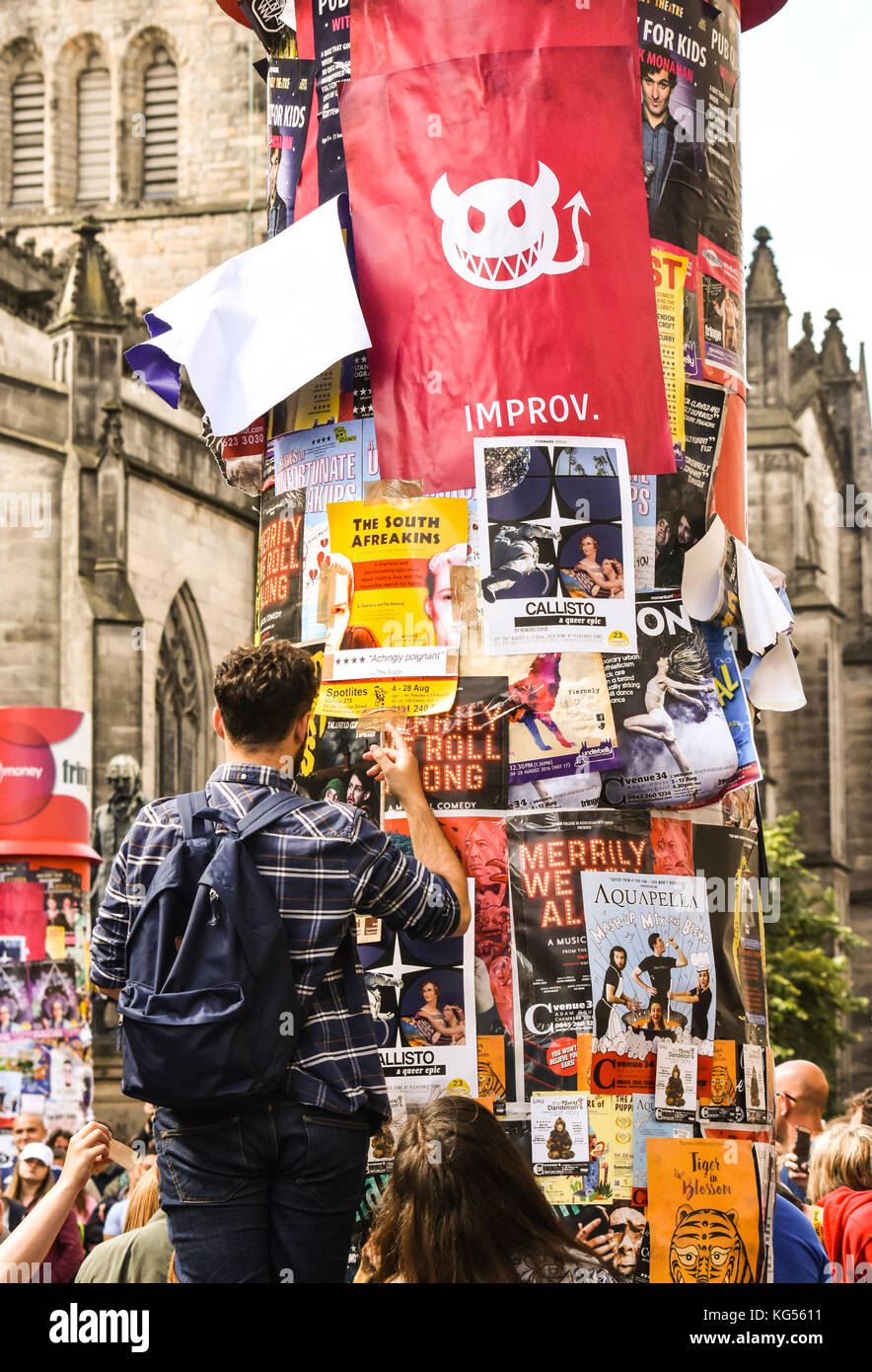 Edinburgh fringe actors hi-res stock photography and images - Alamy