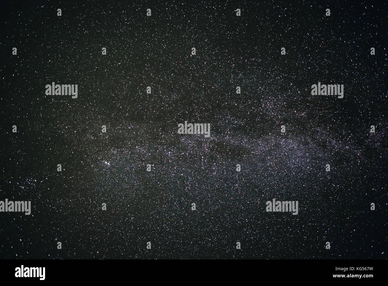 Background of gray starry night sky with the Milky Way Stock Photo - Alamy
