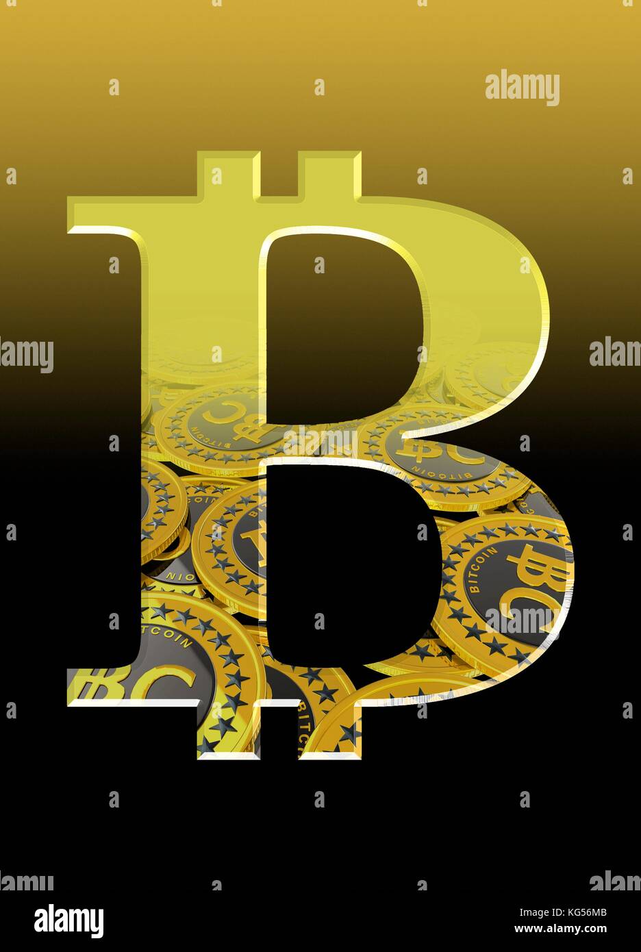Bitcoin symbol hi-res stock photography and images - Alamy