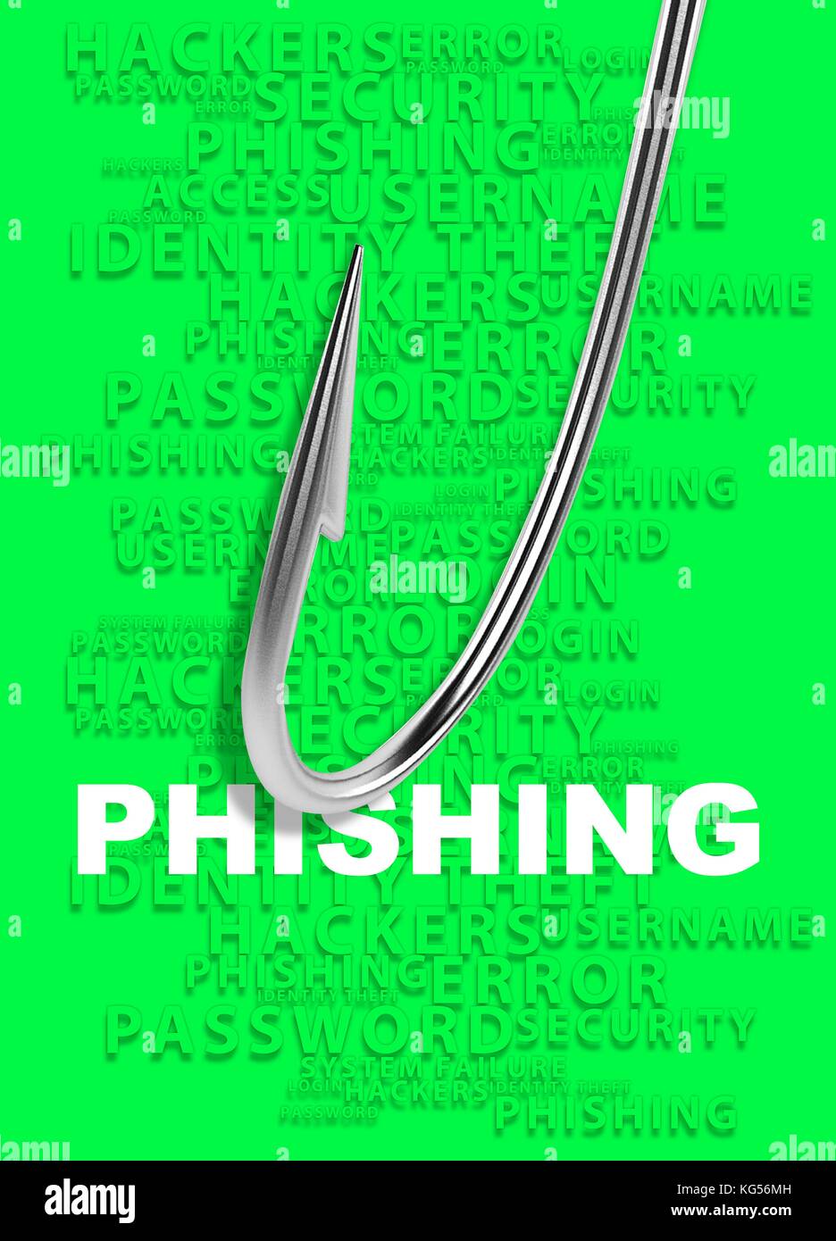 Phishing concept, illustration Stock Photo - Alamy