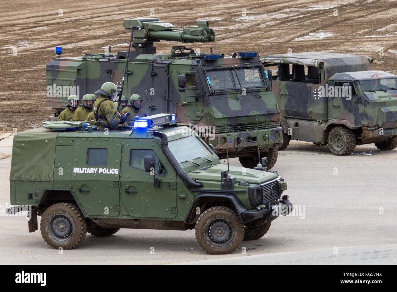 German bundeswehr military police officer hi-res stock photography and ...