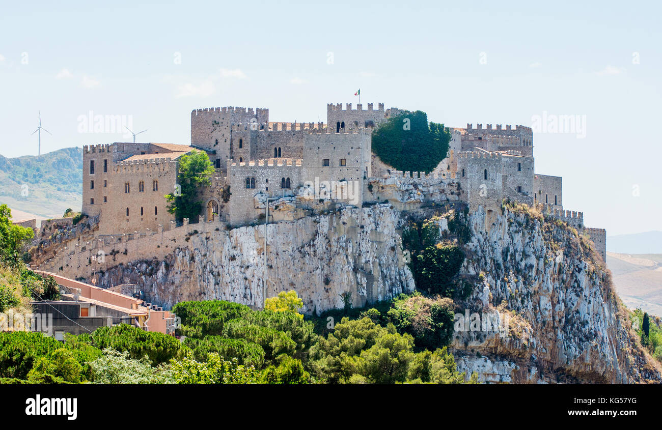 Caccamo medieval castle, near Palermo, Sicily Stock Photo - Alamy