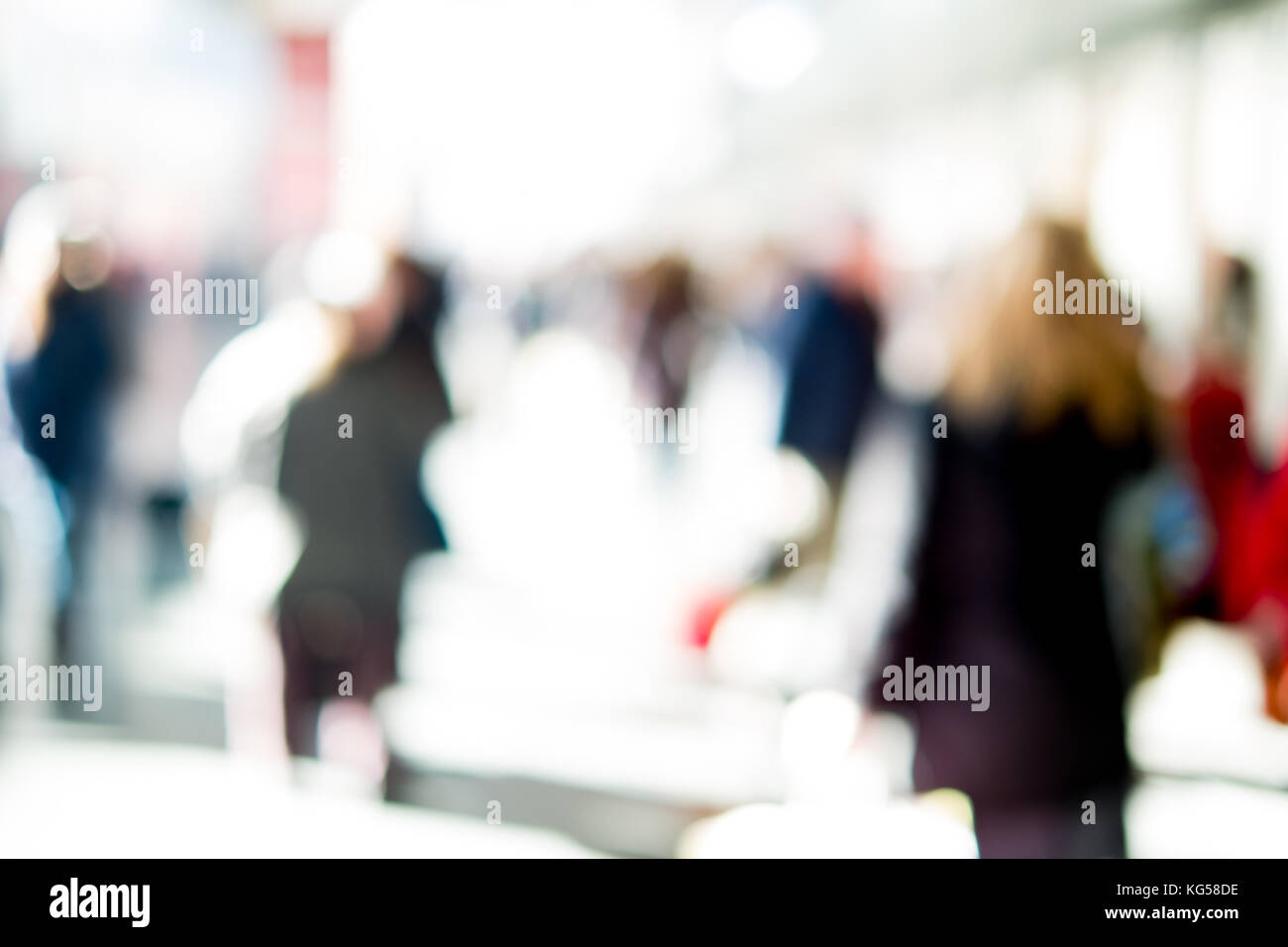 People in street, background, intentionally blurred Stock Photo - Alamy