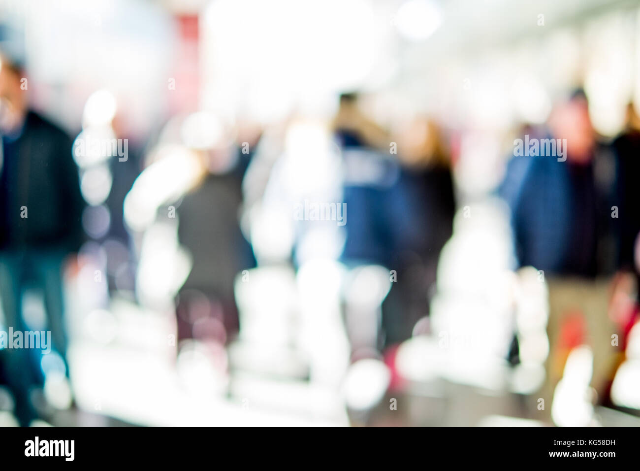 People in street, background, intentionally blurred Stock Photo - Alamy