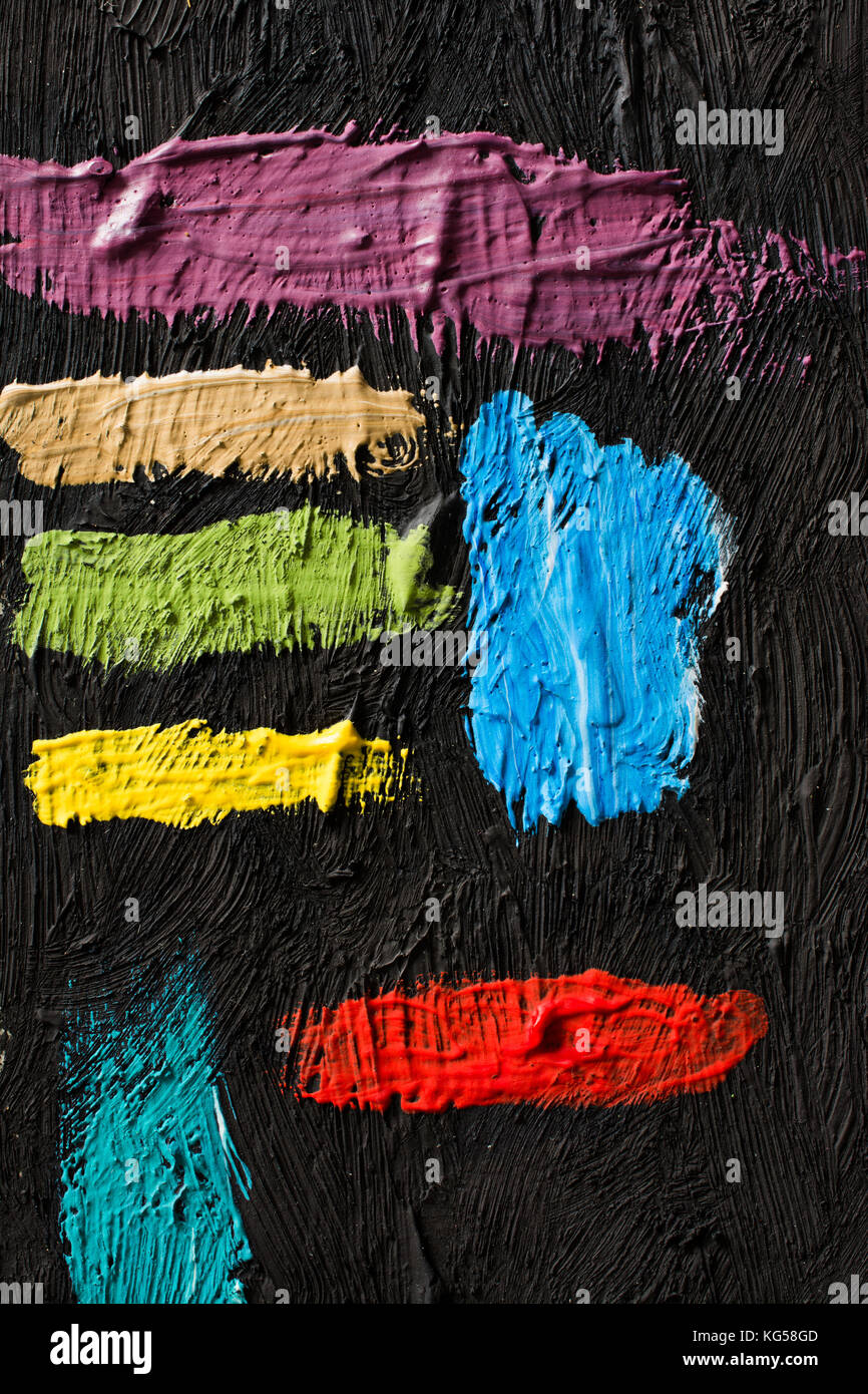Abstract painting poster. Background for a painter exhibition Stock ...