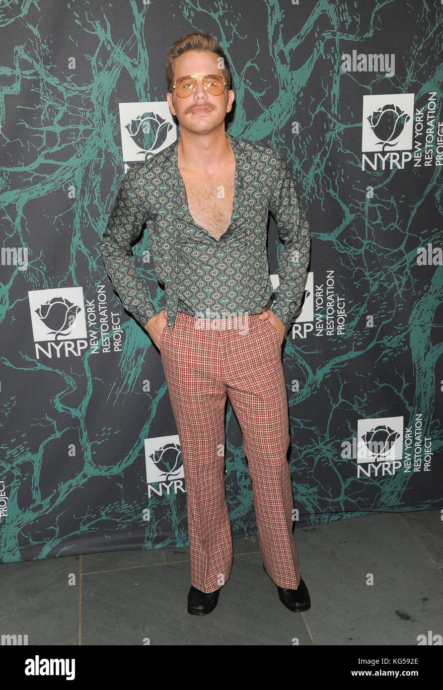 New York, United States. 30th Oct, 2017. Ben Platt attend Bette Midler ...