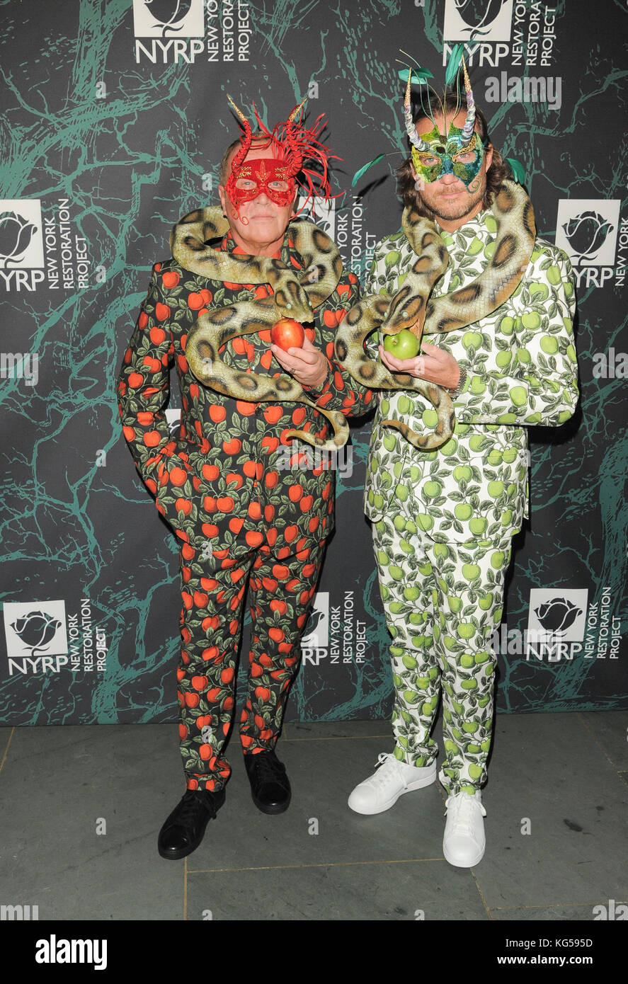 Michael Kors & Lance LePere attend Bette Midler 2017 Hulaween Benefit ...