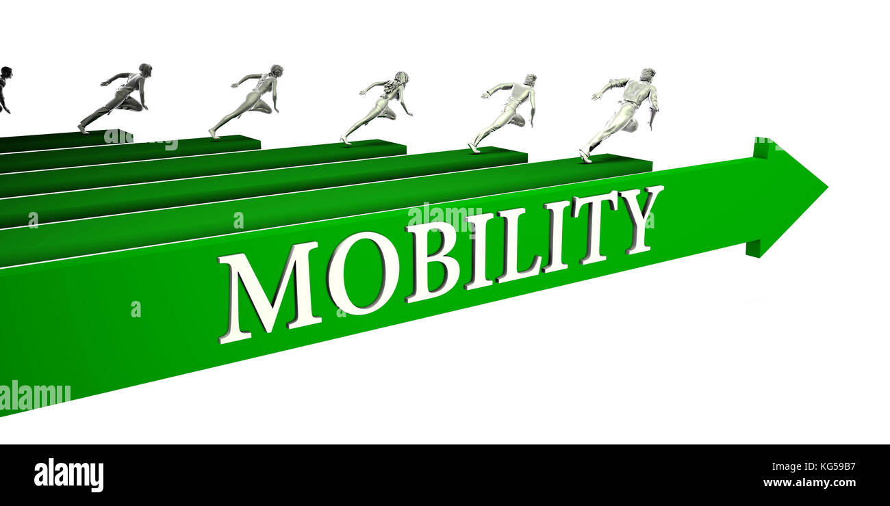 Mobility Opportunities as a Business Concept Art Stock Photo - Alamy