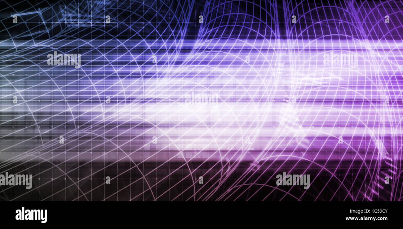 Satellite Technology and World Map Precision Software Stock Photo - Alamy