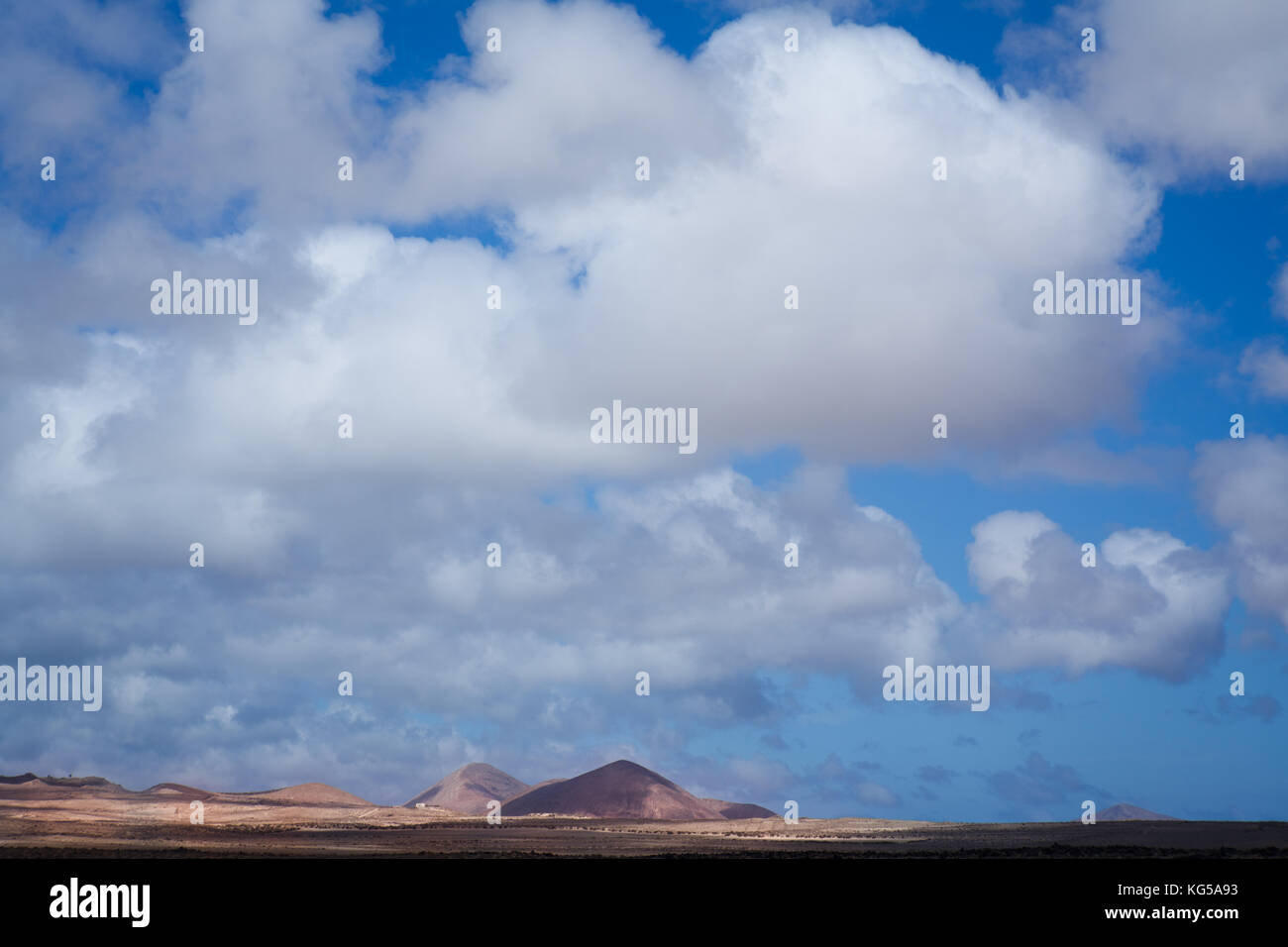 terrific view lanzarote island Stock Photo - Alamy