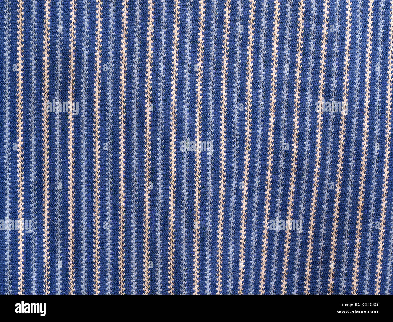 Blue striped fabric for background close up vertical Stock Photo - Alamy