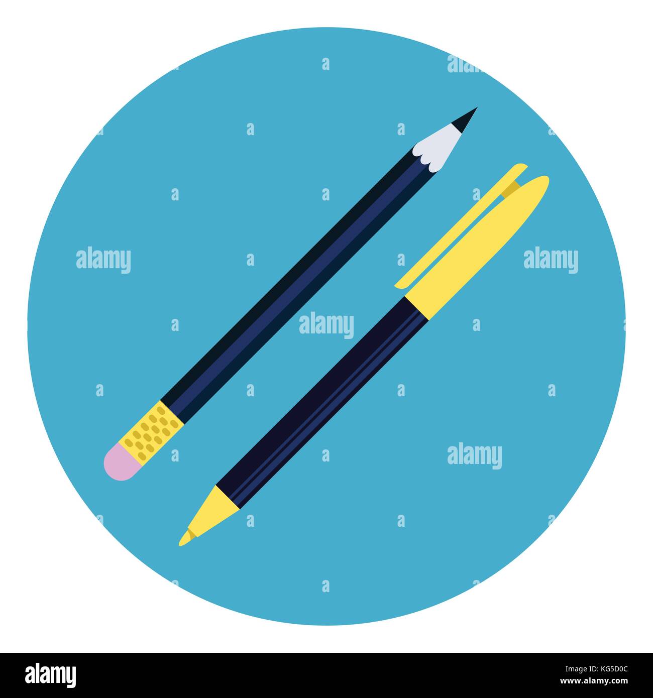 Blue sign white writing Stock Vector Images - Alamy