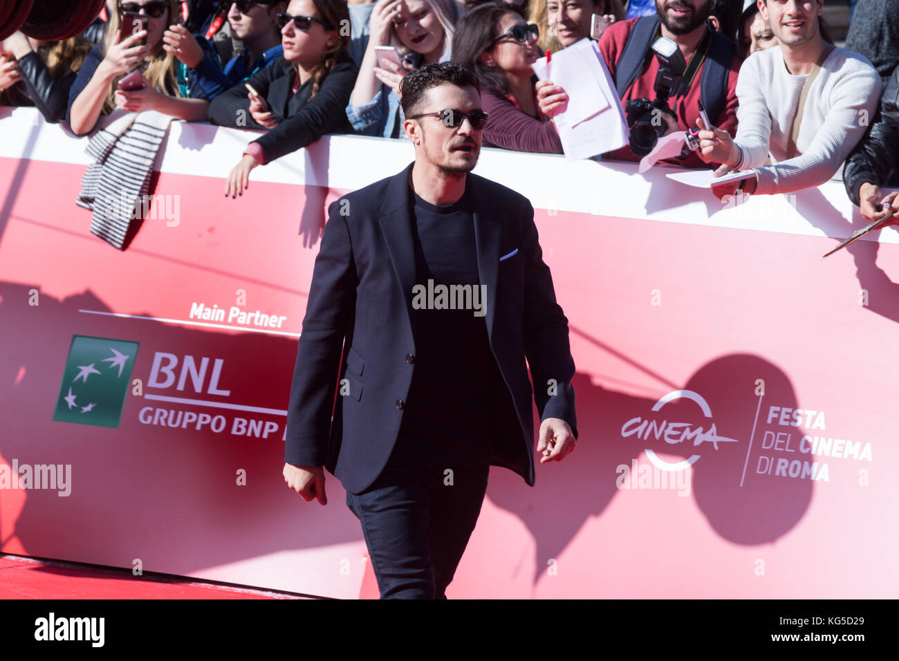 Rome, Italy. 04th Nov, 2017. Red Carpet with British actor Orlando ...