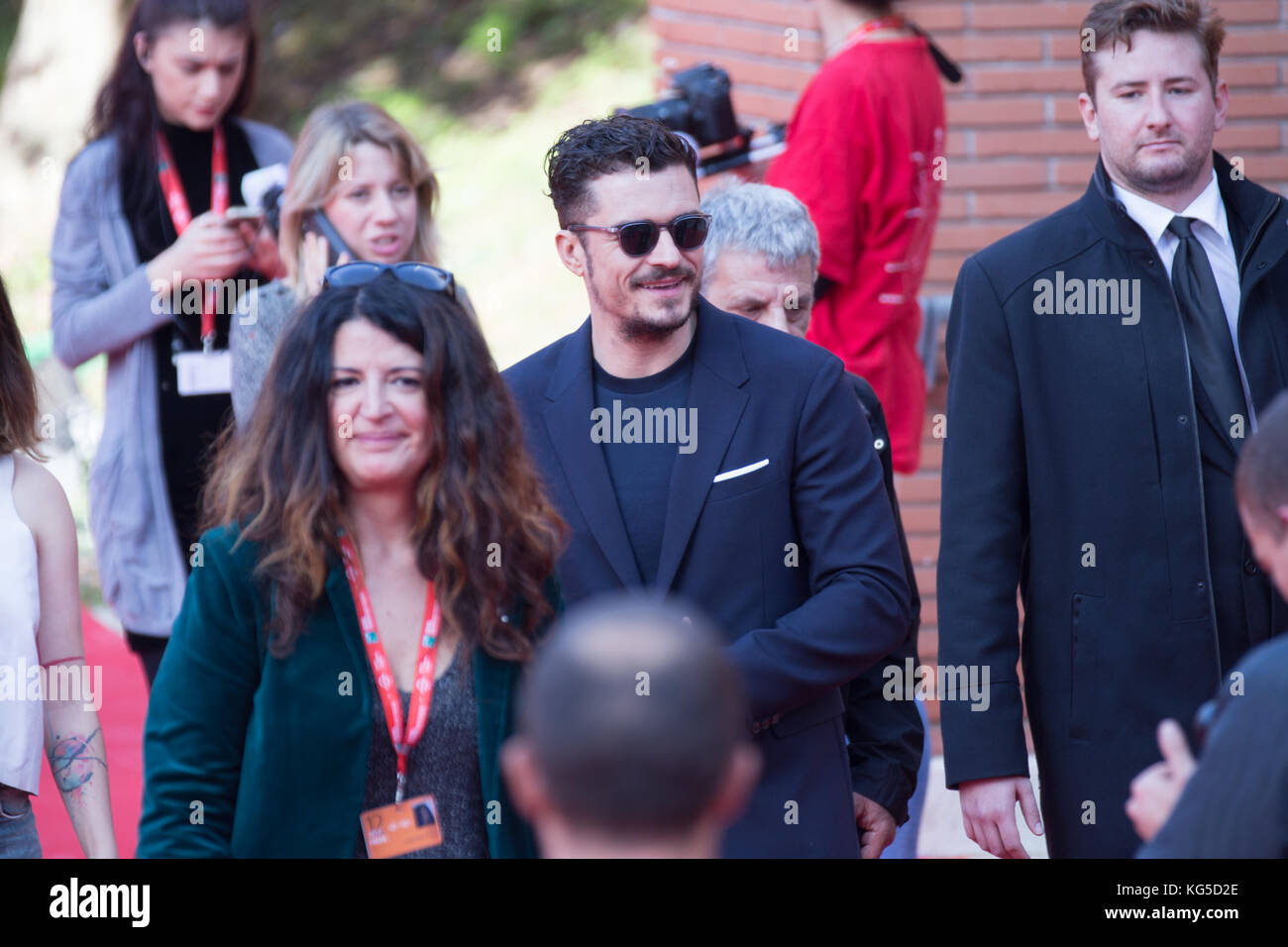 Rome, Italy. 04th Nov, 2017. Red Carpet with British actor Orlando ...