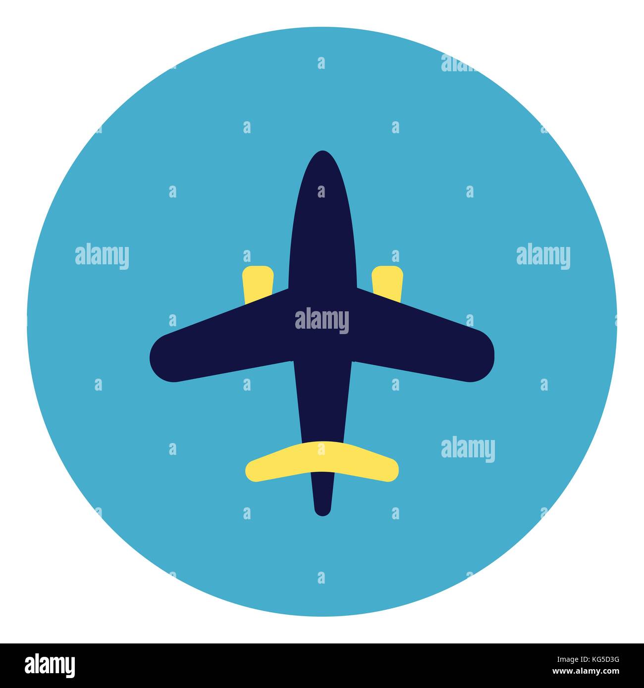 Round flight Stock Vector Images - Alamy