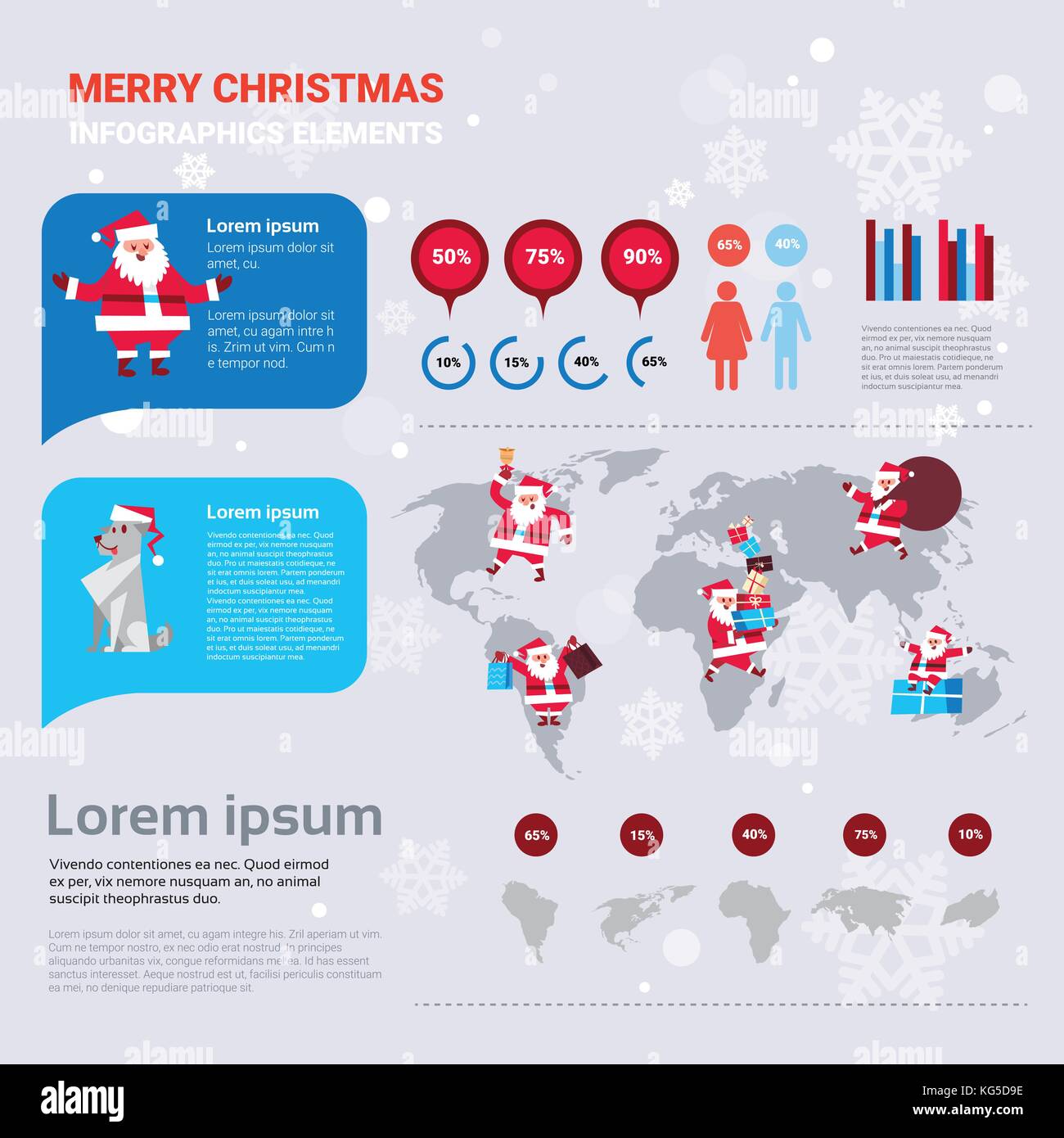 Santa claus map hi-res stock photography and images - Alamy