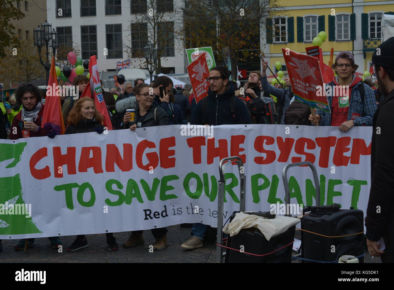 Bonn, UN Climate Conference, Demo Stock Photo - Alamy