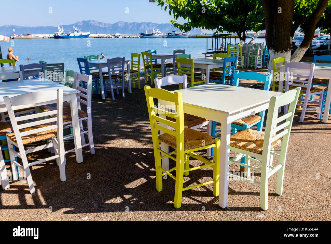 Greek Outdoor Bar High Resolution Stock Photography and Images - Alamy