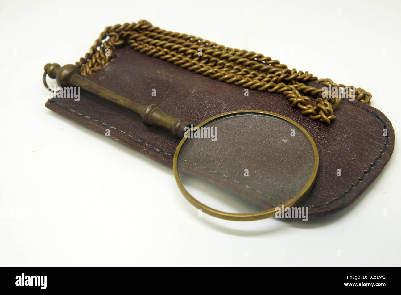 Antique old eyeglasses.Isolated on white background Stock Photo - Alamy