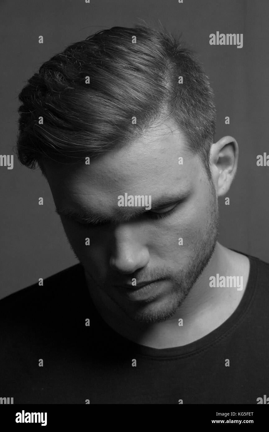 Young man, portrait Stock Photo - Alamy