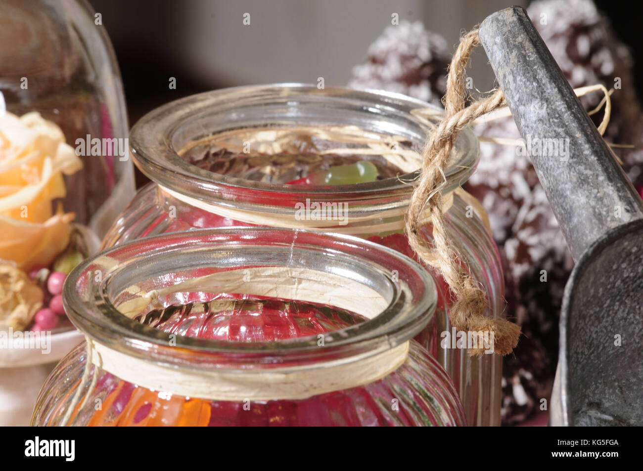 Tins and glass hi-res stock photography and images - Alamy