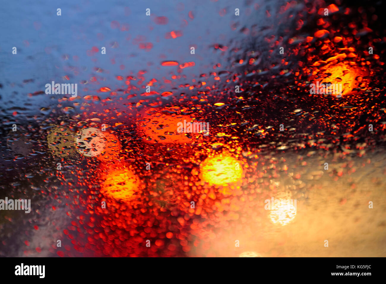 Car windscreen view traffic hi-res stock photography and images - Alamy