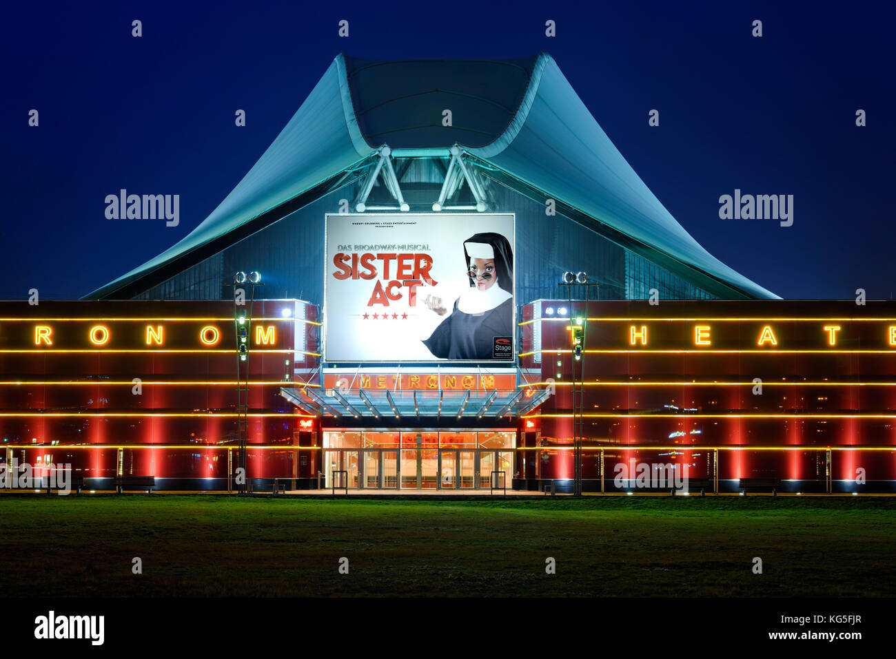 Metronom theatre, Oberhausen, Ruhr area, North Rhine-Westphalia ...