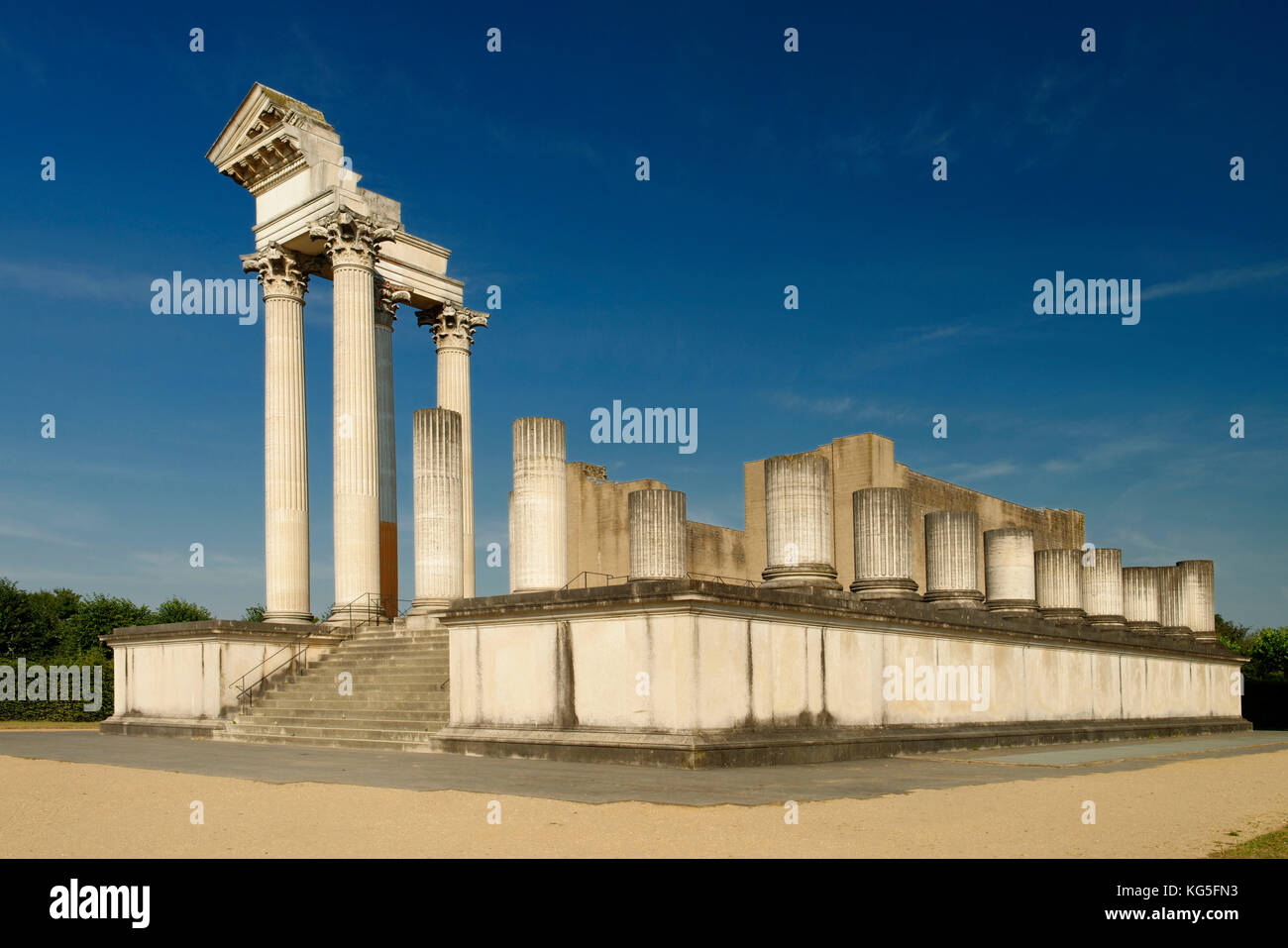 Archaeologischer Park, Xanten, North Rhine-Westphalia, the Lower Rhine ...