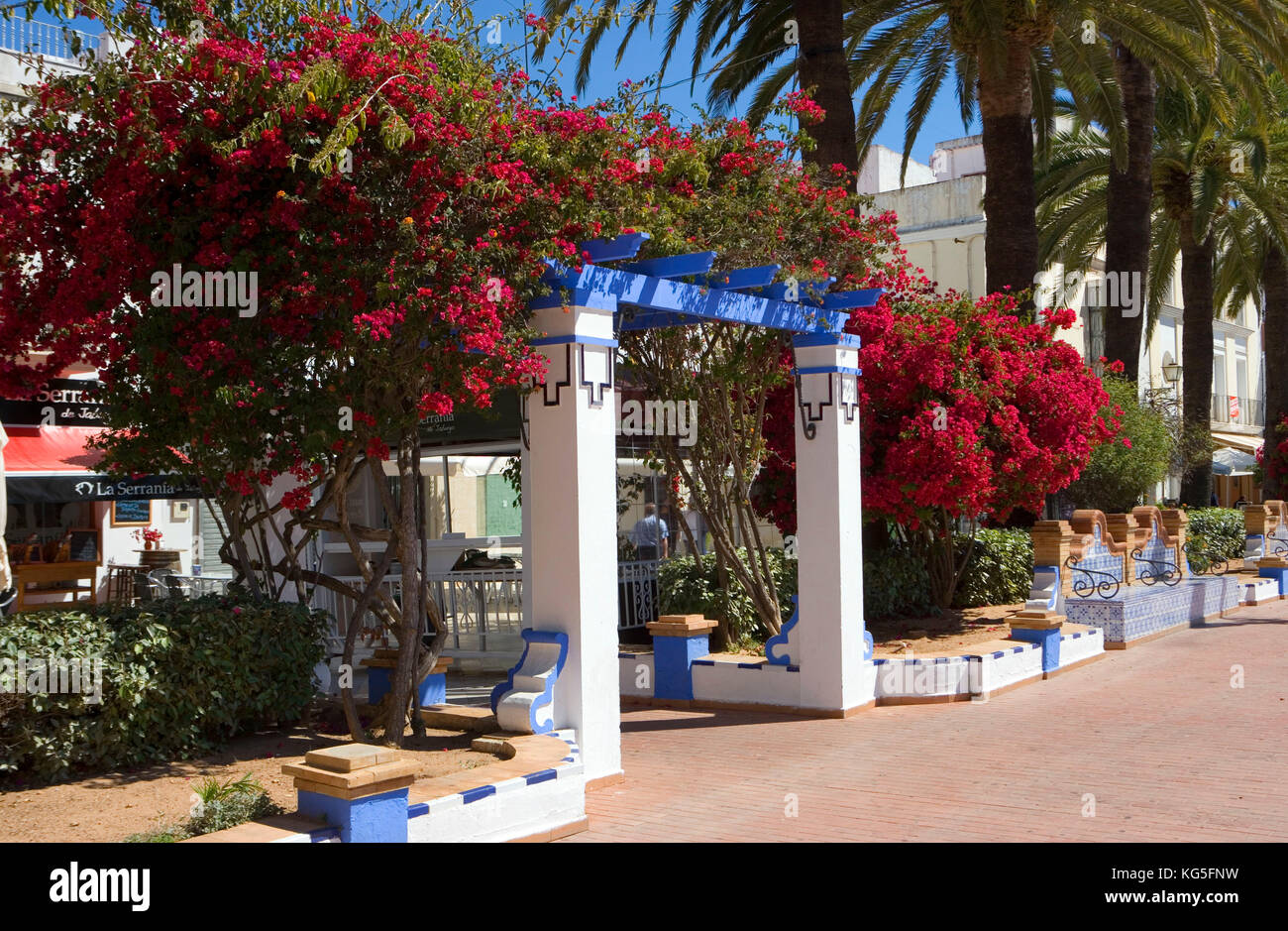 Ayamonte, frontier town with Portugal, travel, Border is Rio Guadiana ...