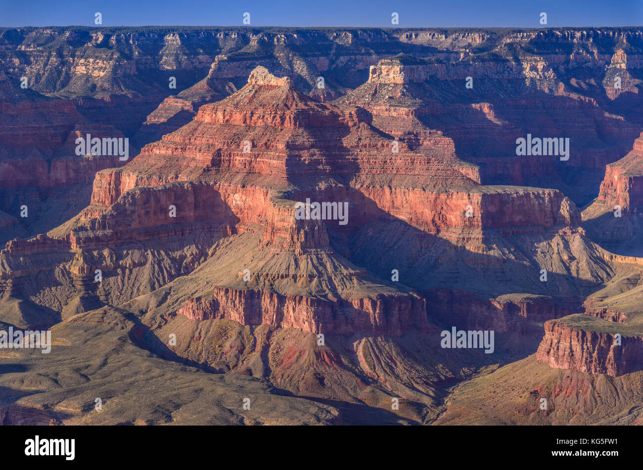 The USA, Arizona, Grand canyon National Park, South Rim, Hopi Point ...