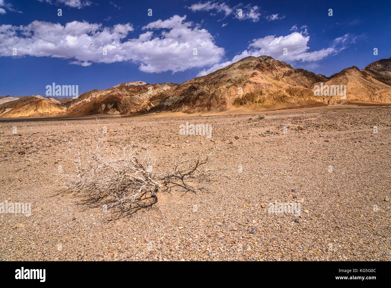 The USA, California, Death Valley National Park, scenery with Amargosa ...