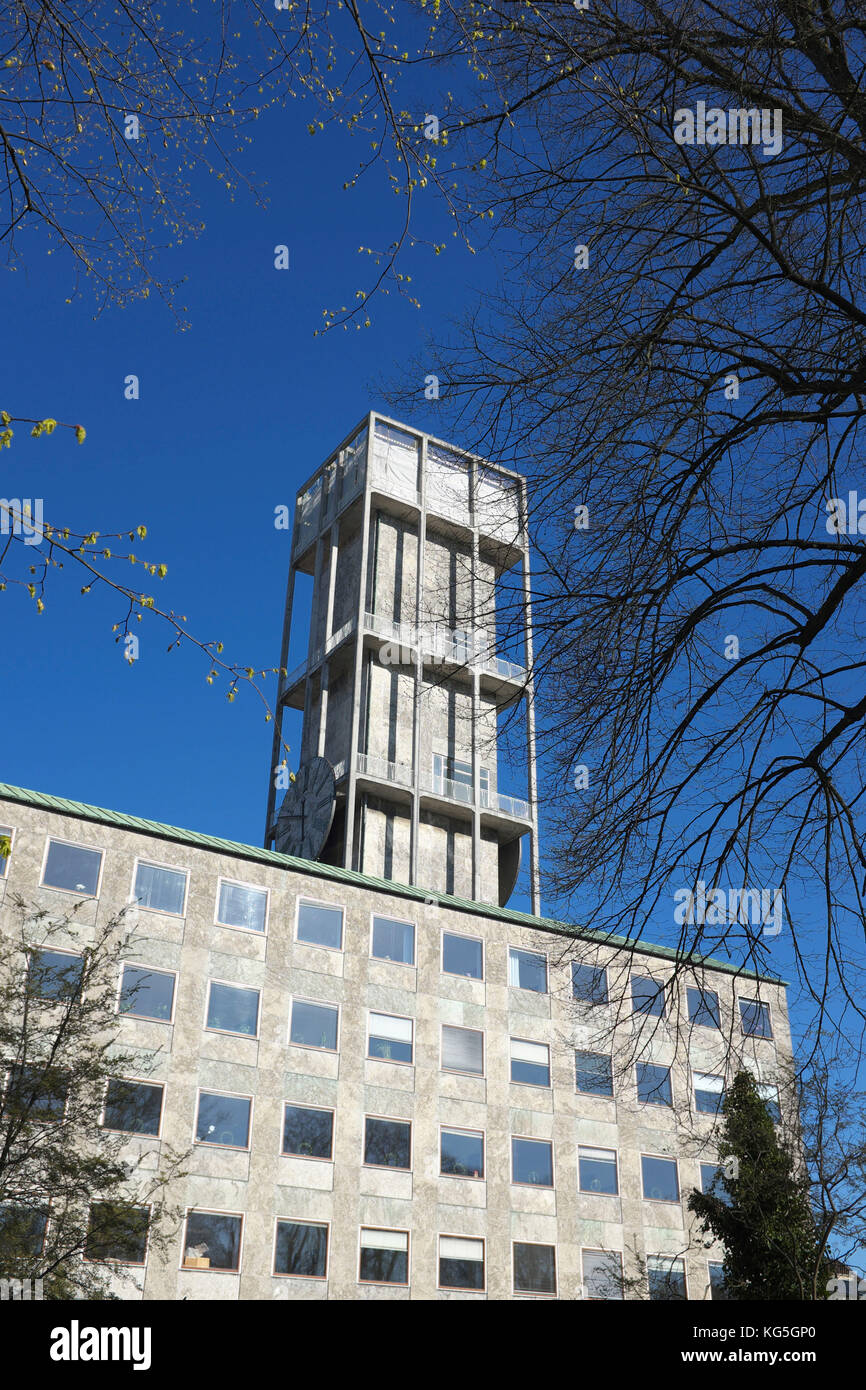 Aarhus, town hall tower by Arne Jacobsen - European cultural capital in ...
