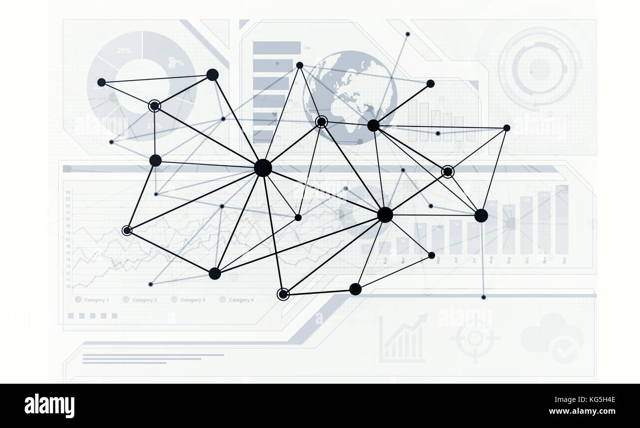 Networking concept diagram connectivity hi-res stock photography and ...