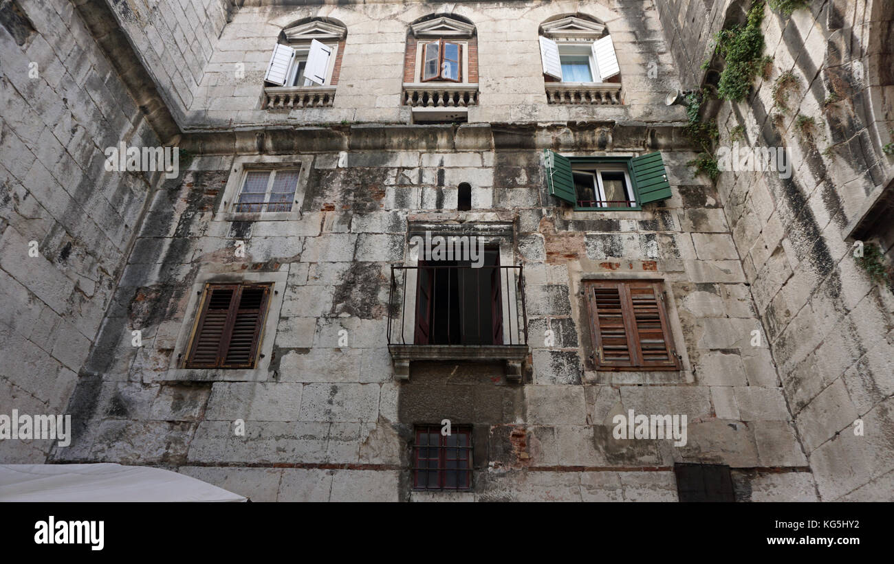 residential building in split in croatia Stock Photo - Alamy