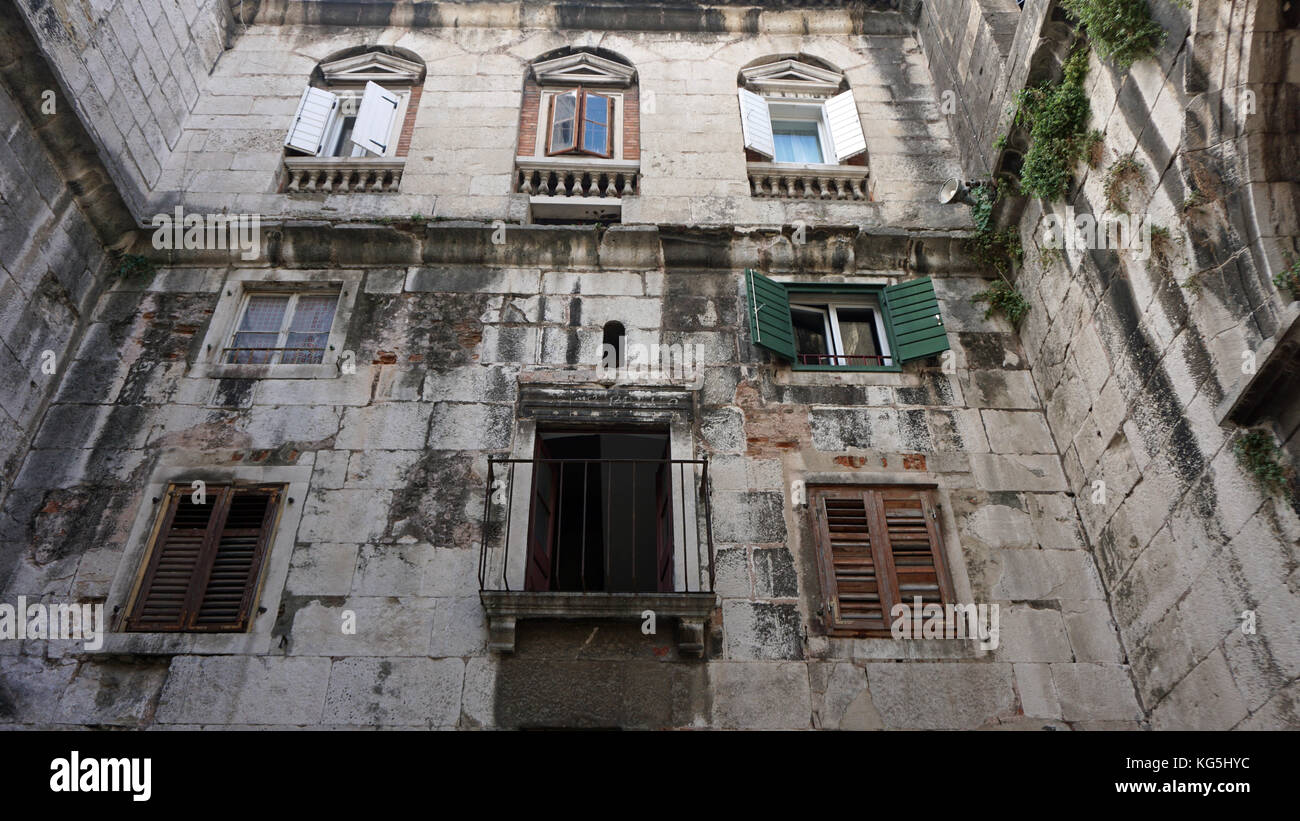 residential building in split in croatia Stock Photo - Alamy
