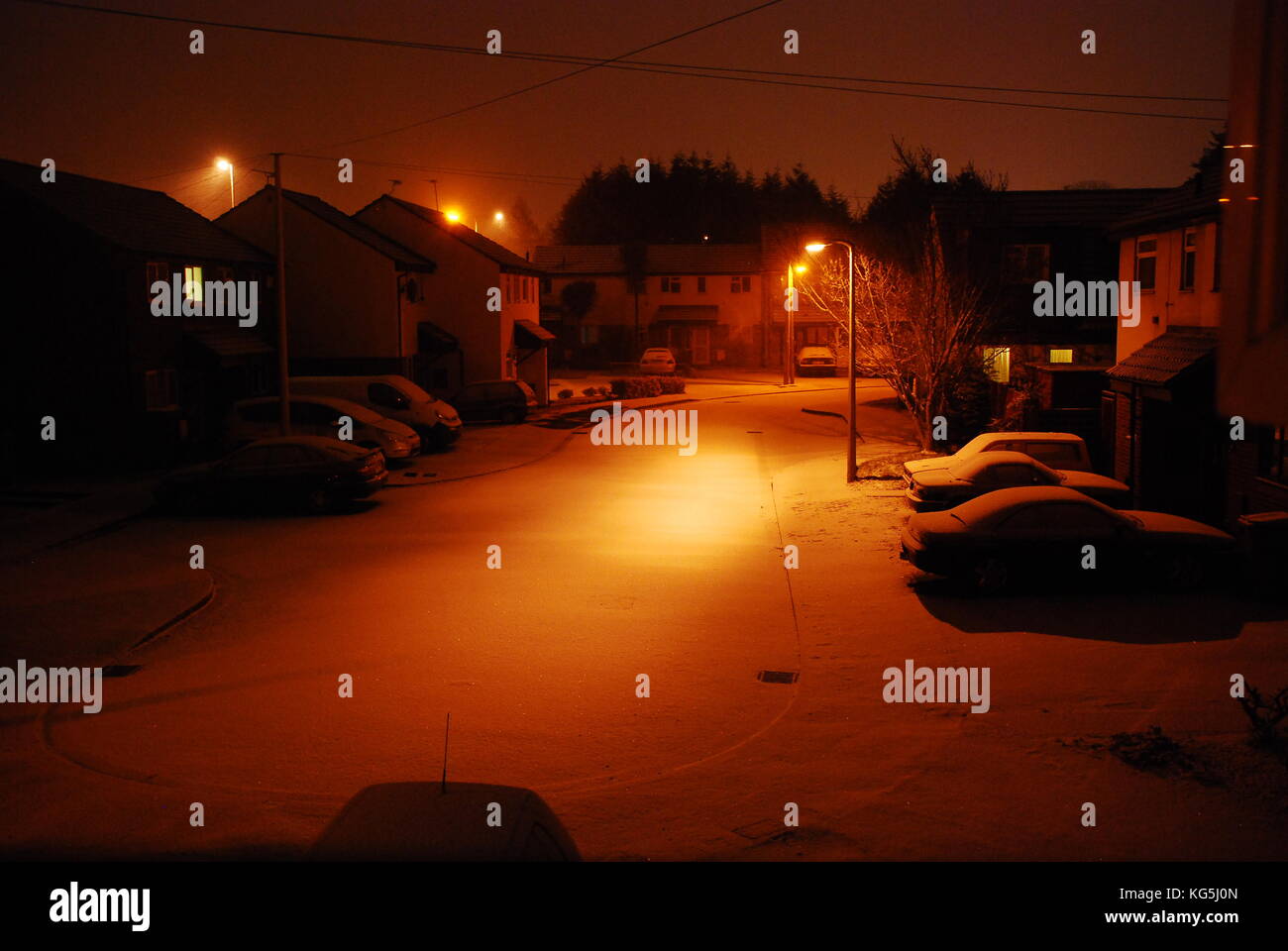 Cars frost at night hi-res stock photography and images - Alamy