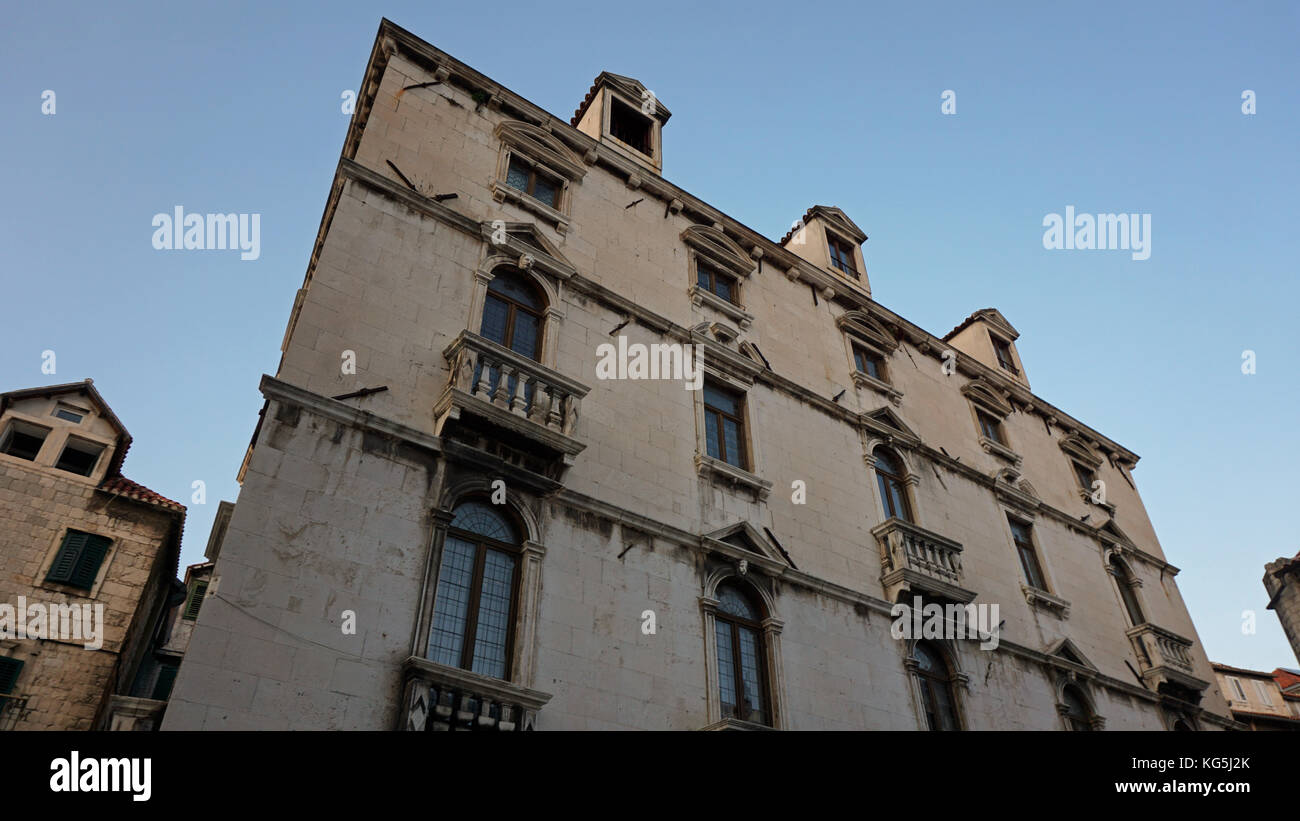 residential building in split in croatia Stock Photo - Alamy
