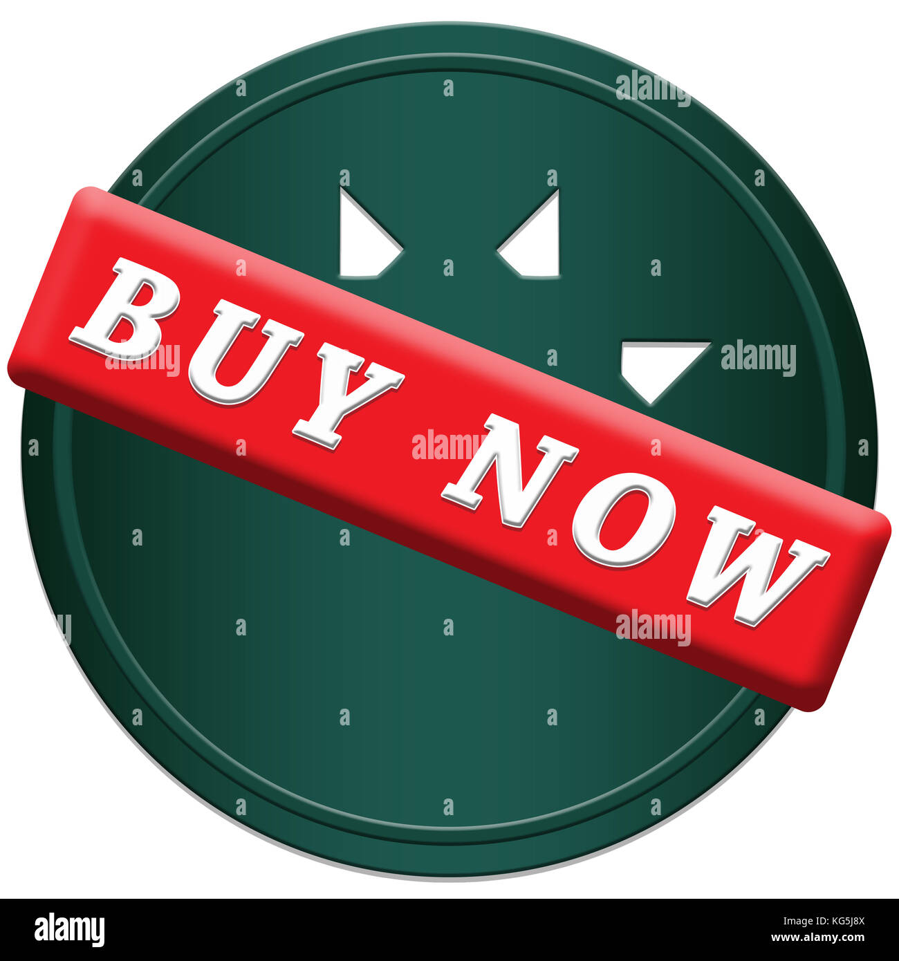 Buy now button in a blue circle with arrows on a white background Stock ...