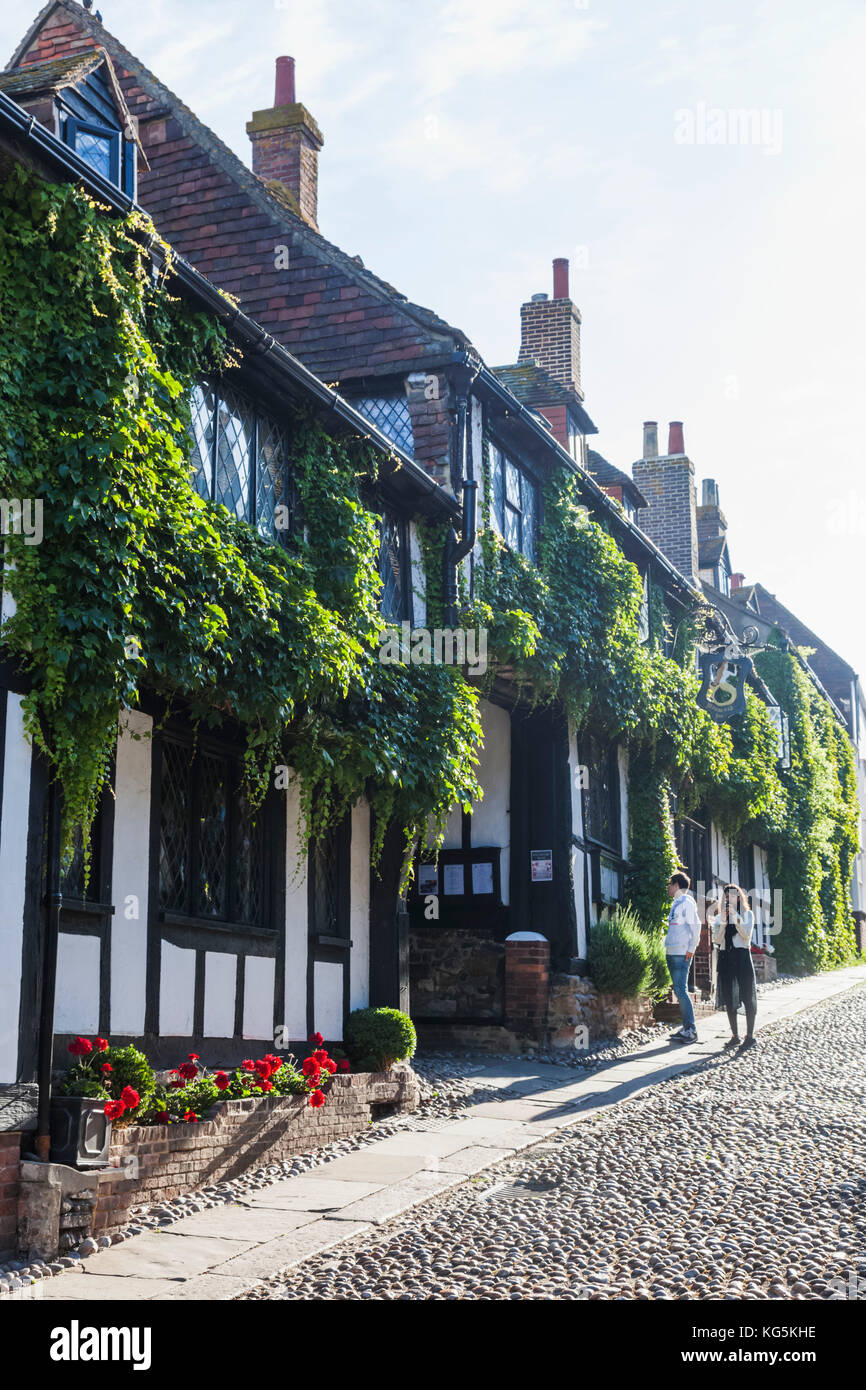England, East Sussex, Rye, The Mermaid Inn Stock Photo - Alamy