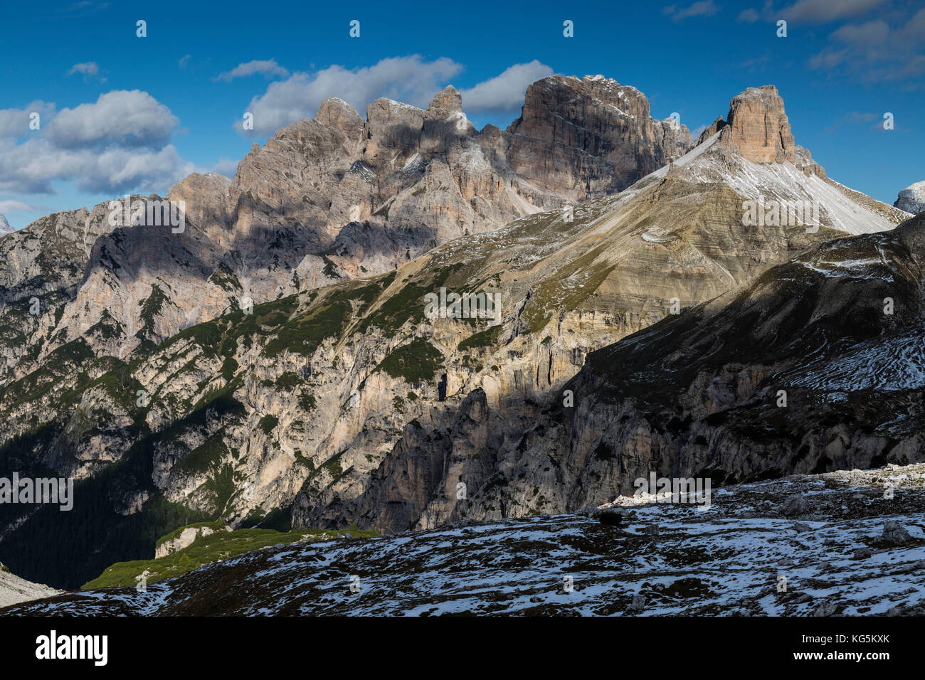 Europe, Italy, Alps, Dolomites, Mountains, Belluno, Sexten Dolomites ...