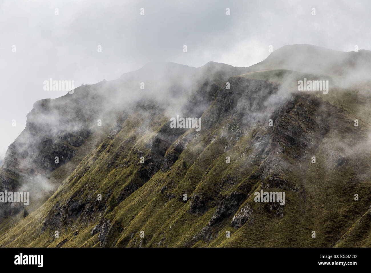 Europe, Italy, Alps, Dolomites, Mountains, Veneto, Belluno, Giau Pass ...