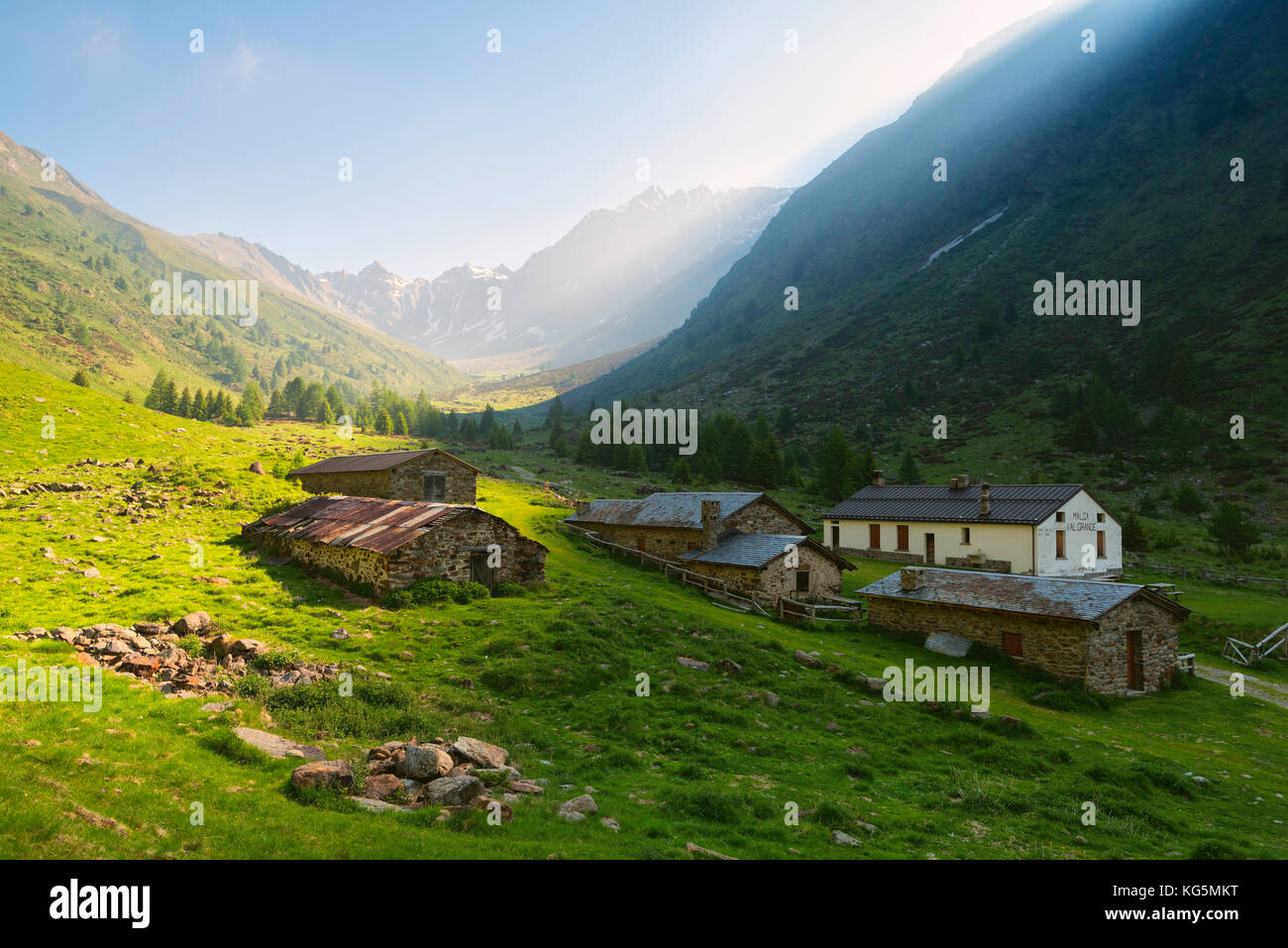 Val Grande, Vezza d'Oglio, Stelvio National park, Brescia province ...