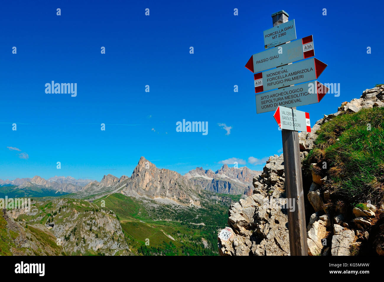 Passo Giau, Mount Tofane and Mount Nuvolau, Cortina d'Ampezzo and San ...