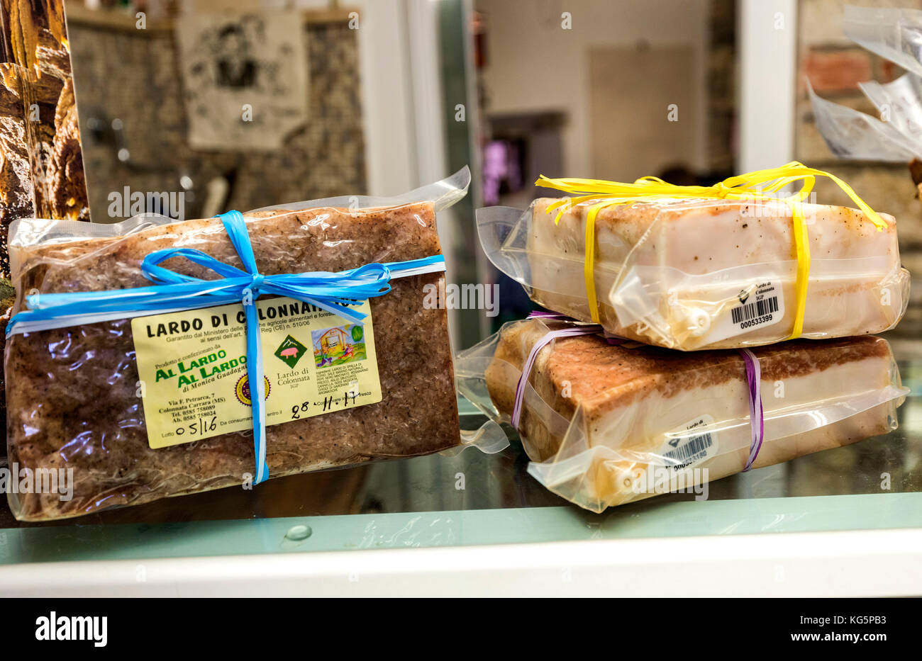 Lard of colonnata village hi-res stock photography and images - Alamy