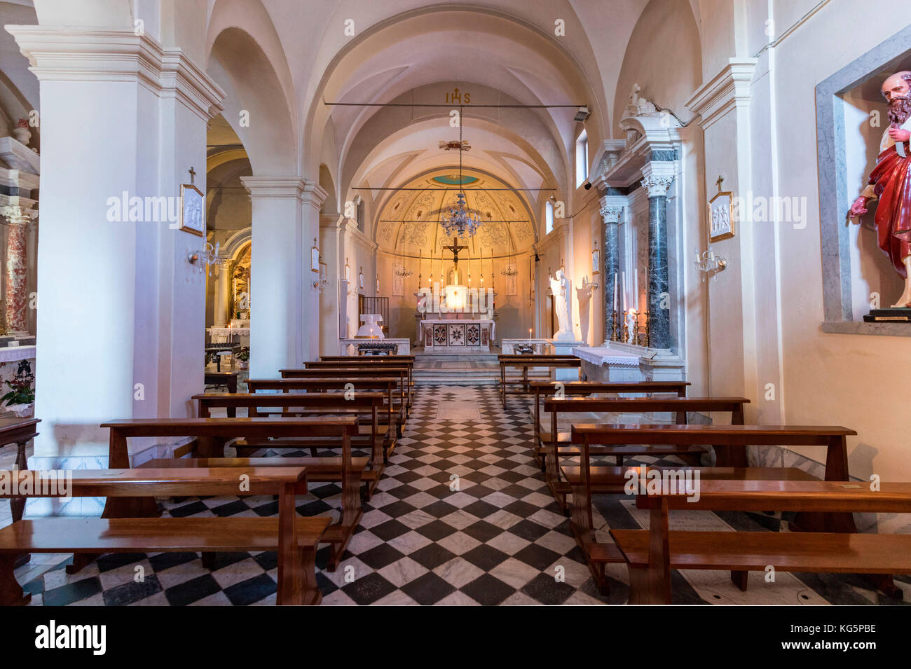 San Bartolomeo Church, Colonnata village, Massa Carrara district ...