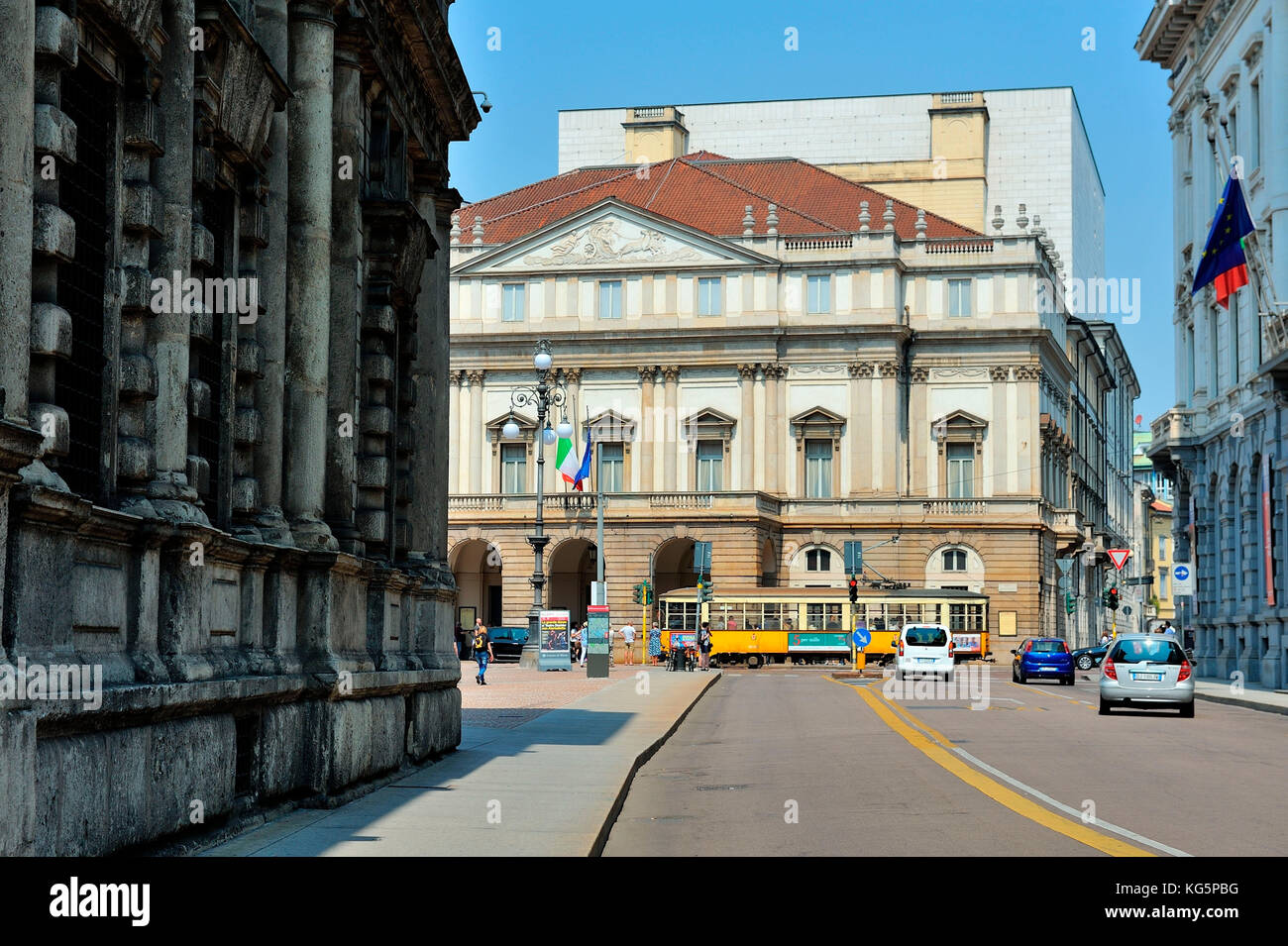 Scala Theatre Opera House in Milan, Italy Stock Photo - Alamy