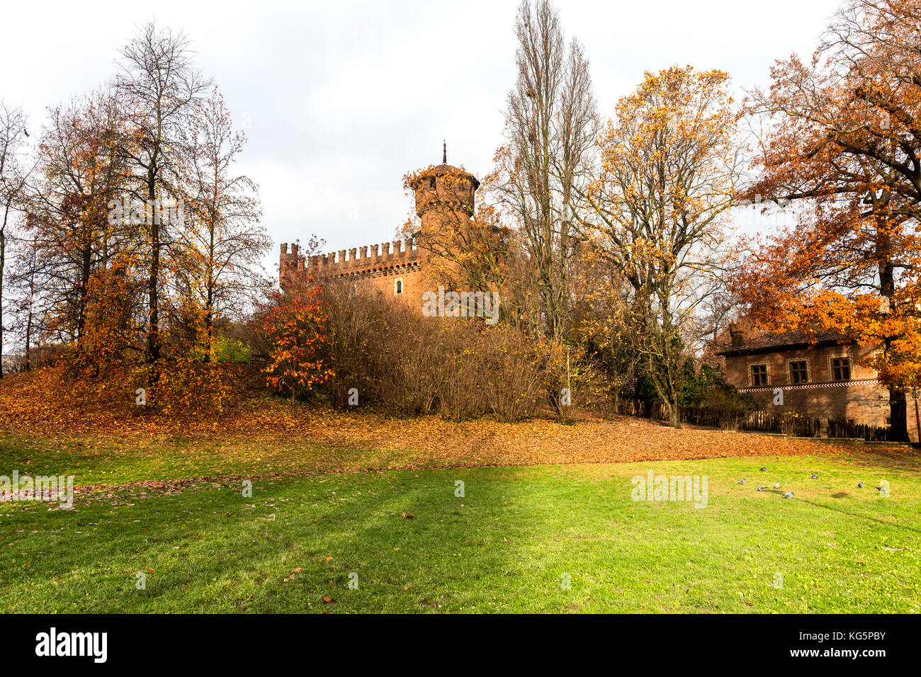 Parco del Valentino, Turin district, Piedmont, Italy Stock Photo - Alamy