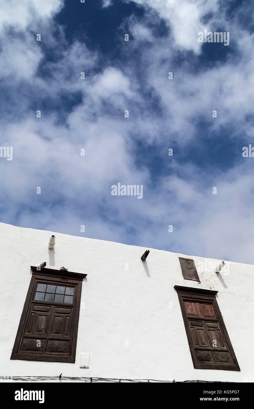 Closed windows of a house in teguise hi-res stock photography and ...