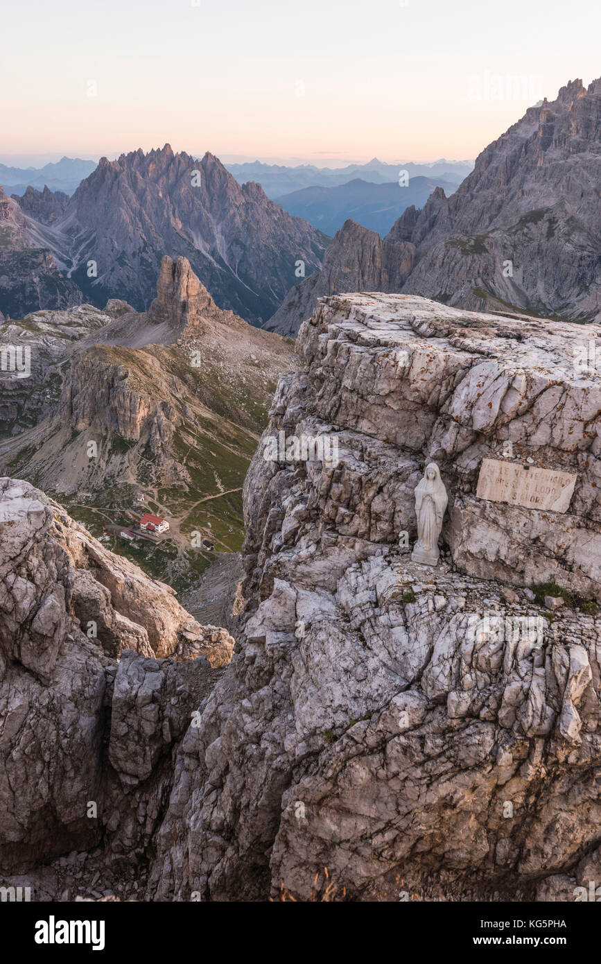 Sesto/Sexten, Dolomites, South Tyrol, province of Bolzano, Italy. View ...